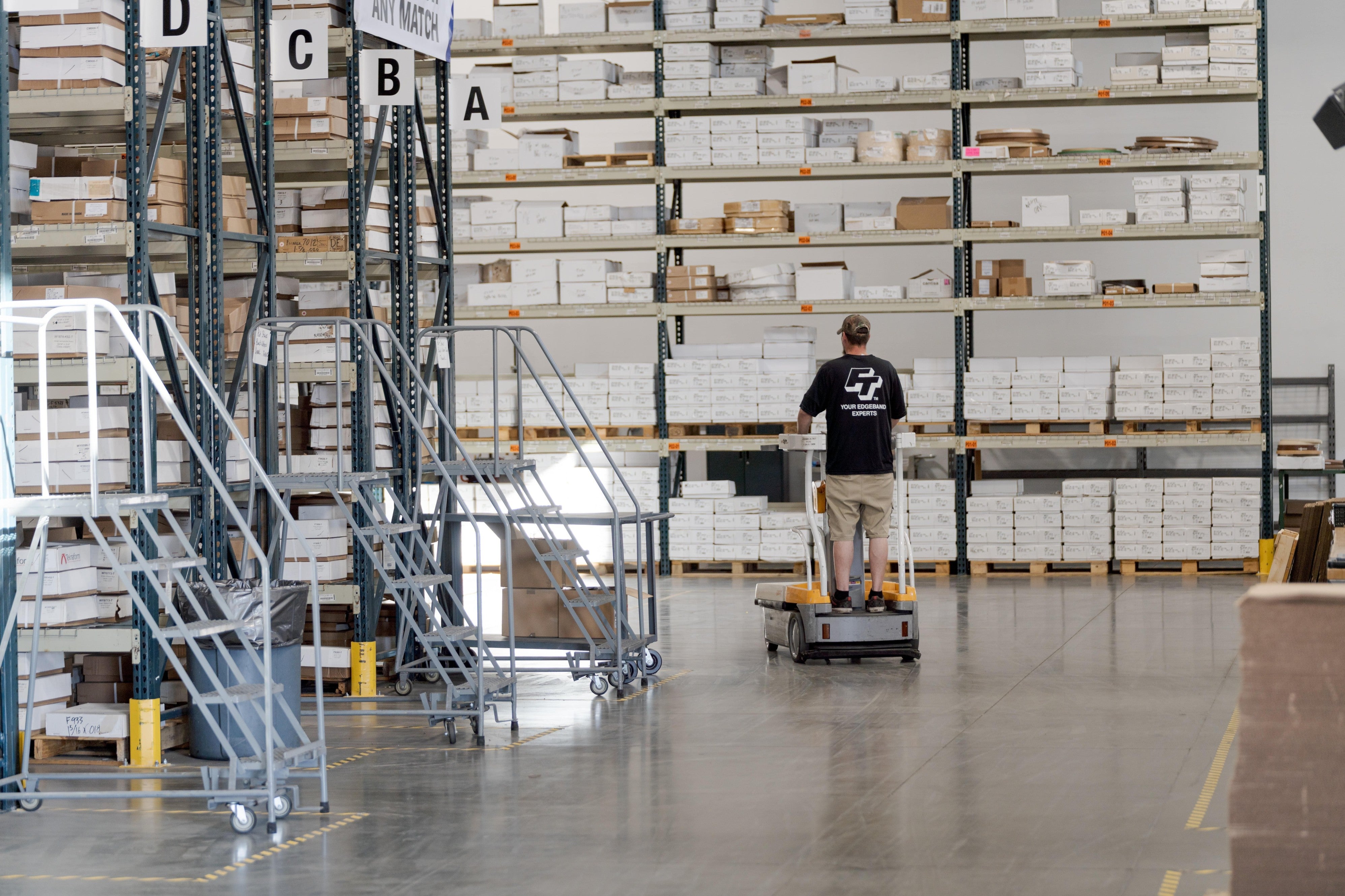 How to store your PVC Edgebanding