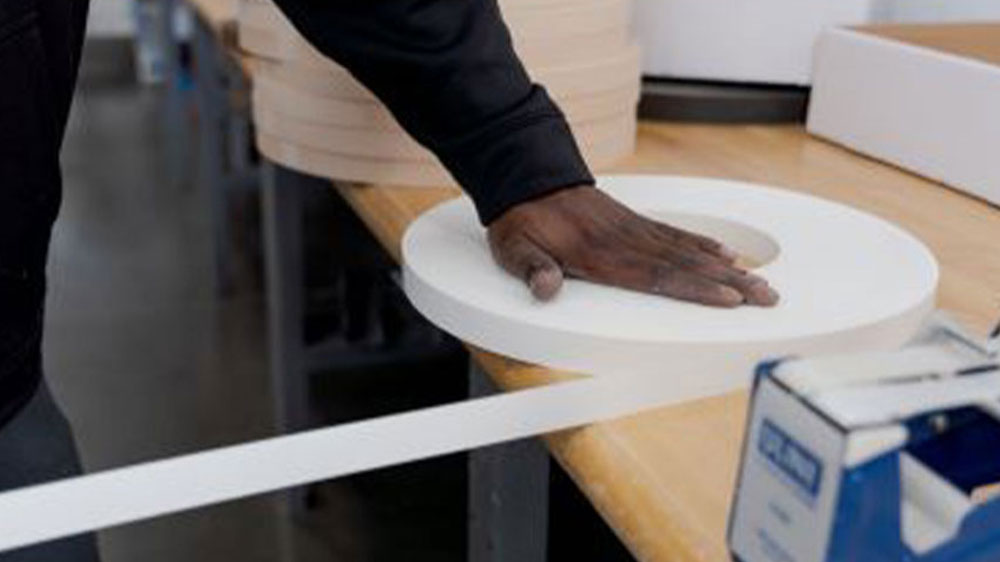 Paintable PVC Edgebanding